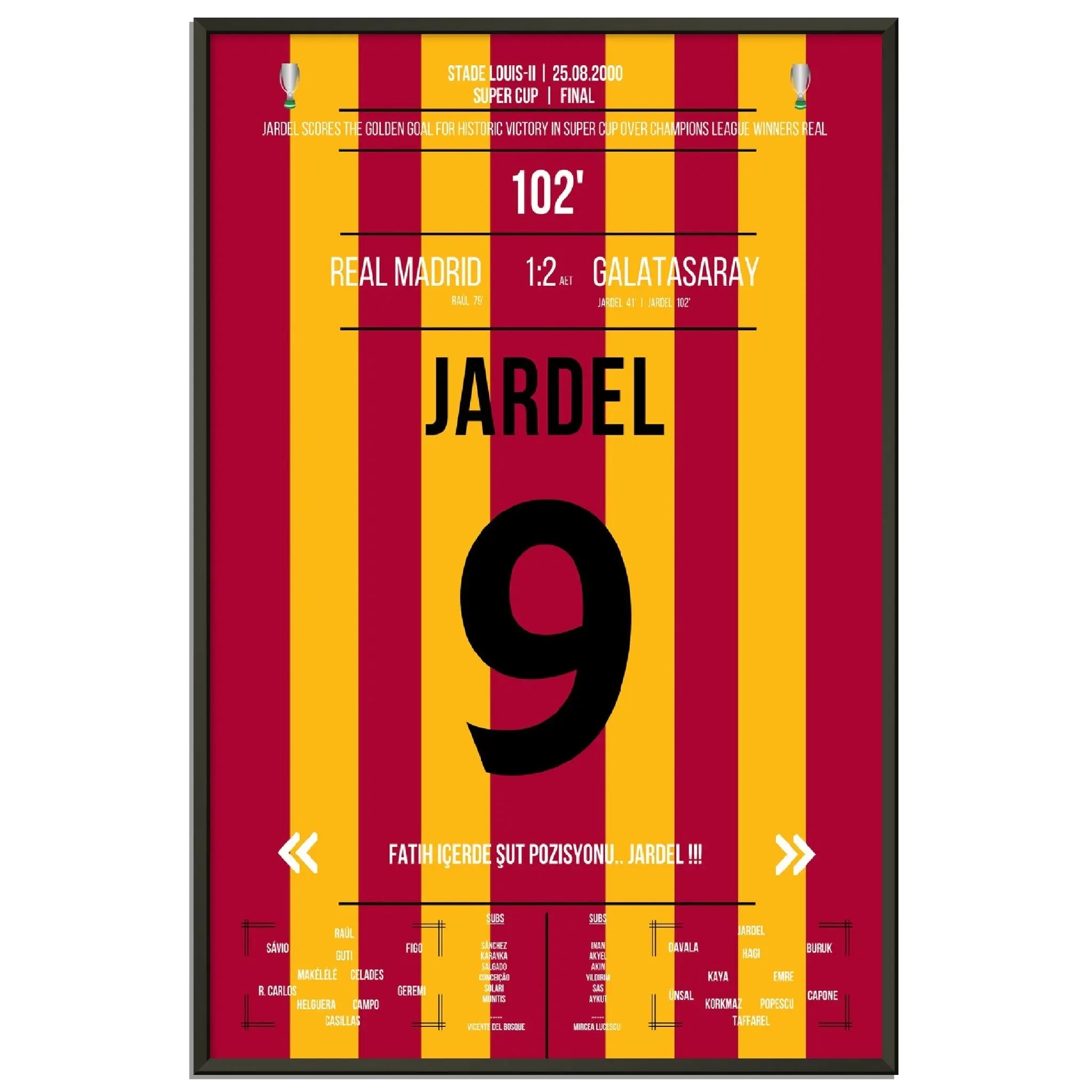 Mario Jardel golden goal against Real in the Super Cup final ...